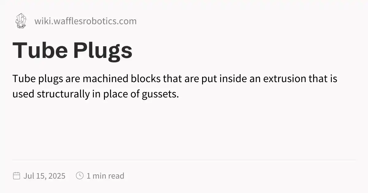 Tube Plugs