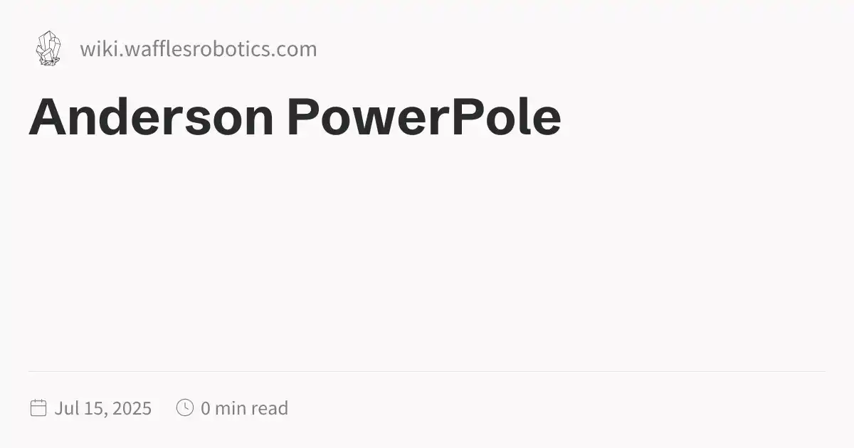 Anderson PowerPole